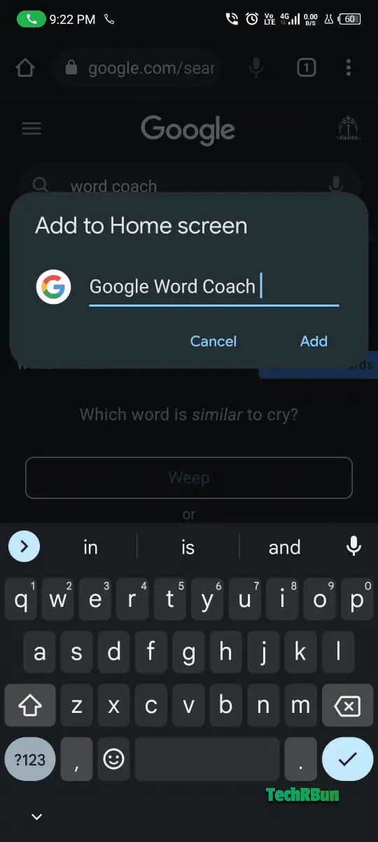 How To Open And Play The Google Word Coach Game
